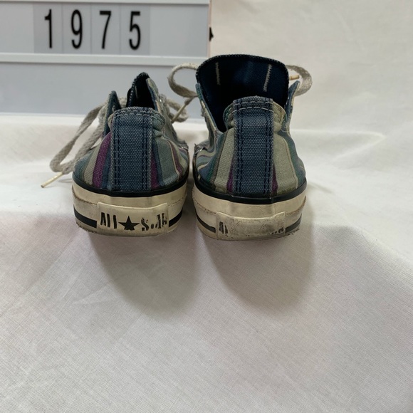 Converse | Shoes | Vintage Striped Converse All Star Size 45 In Boy ...